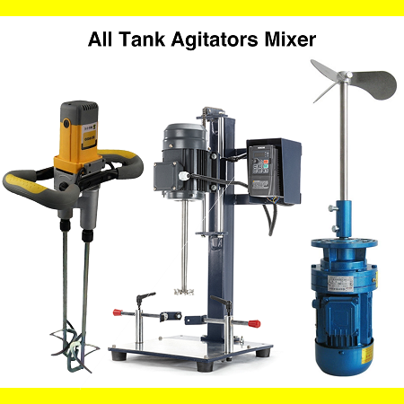 Vessel Tank Industrial Liquid Agitator Mixer Agitators And Mixers